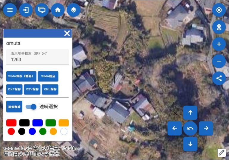 【実務で使うOH3】open-hinata3で土地の爆速特定【地番図搭載×地番検索機能】 | 桜町測量ウェブサイト