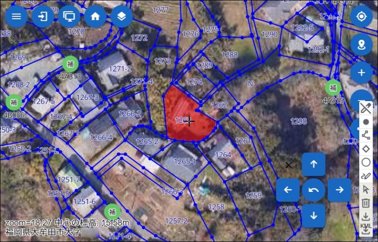 【実務で使うOH3】open-hinata3で土地の爆速特定【地番図搭載×地番検索機能】 | 桜町測量ウェブサイト